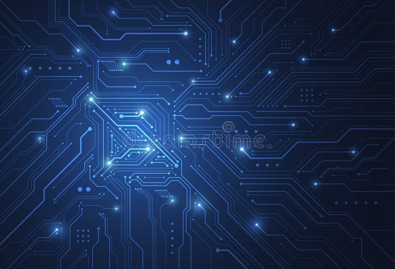 Abstract Digital Background with Technology Circuit Board Texture ...