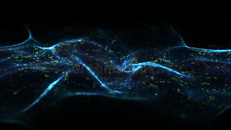 Abstract Blue Color Motion Blur Background Stock Photo - Image of ...