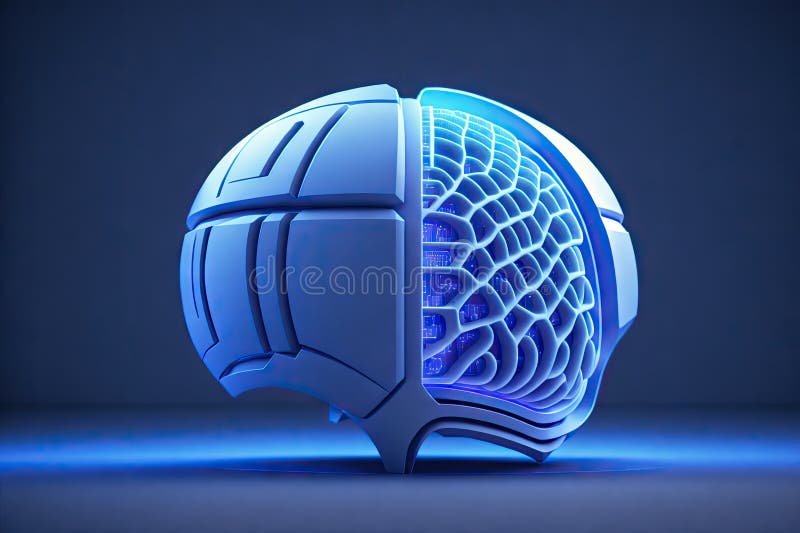 Abstract Digital Brain. Neural Network Concept Stock Illustration ... Abstract Digital Brain. Neural Network Concept Stock Illustration ...