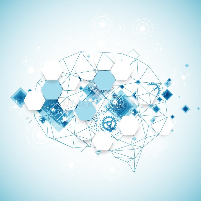 Brain Technology Stock Illustrations – 142,166 Brain Technology Stock ...