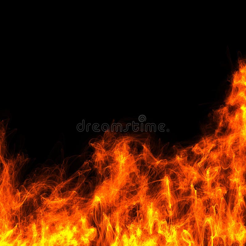 Bright Fire Abstract Background Stock Illustration - Illustration of ...
