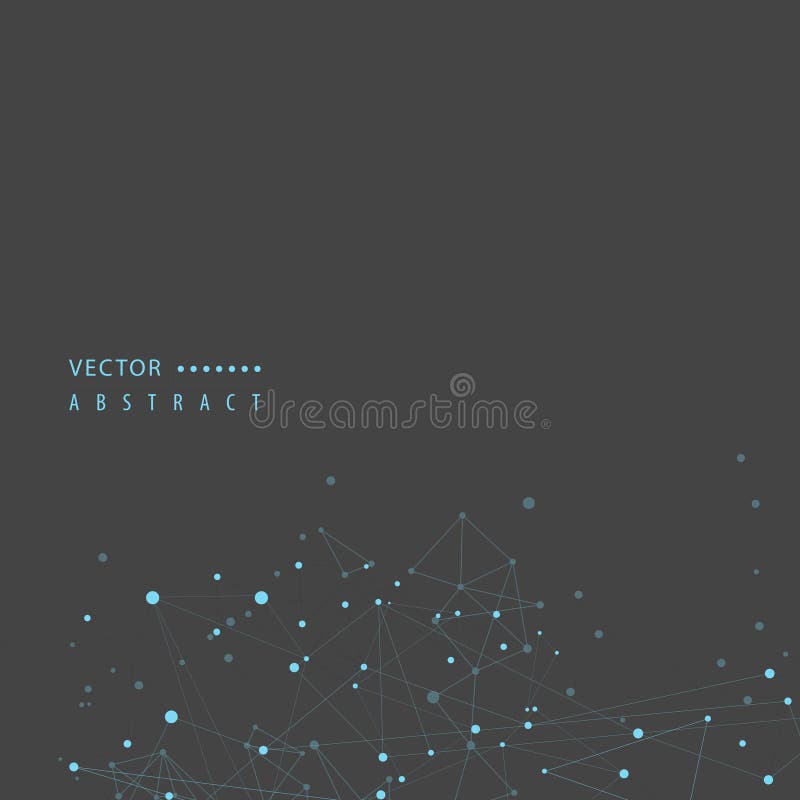 Abstract Digital Circles Connect. Futuristic Circular Wave. Big Data ...