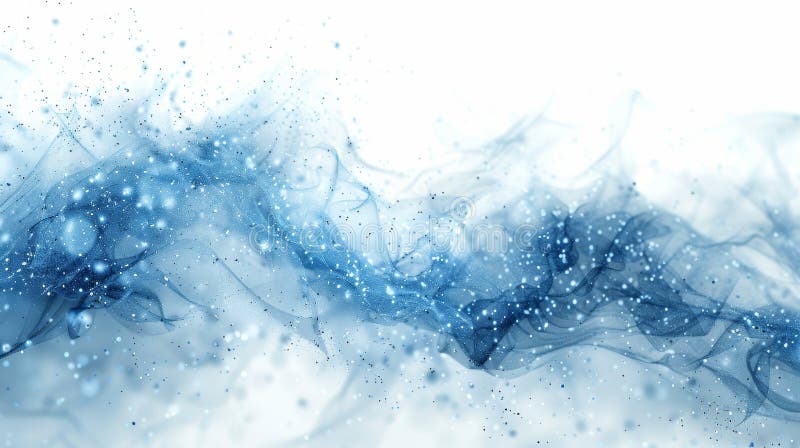 Abstract Digital Communication Points Technological Background Network ...