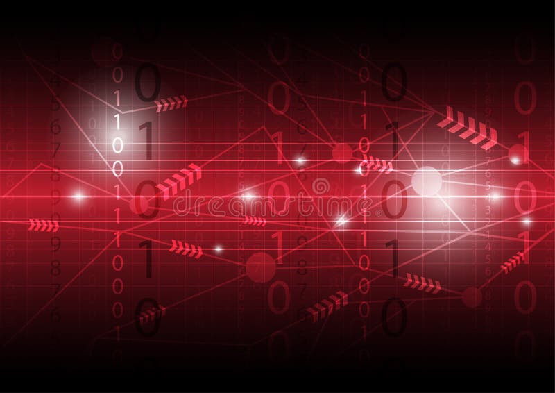 Abstract Digital Communication Stock Vector - Illustration of network ...