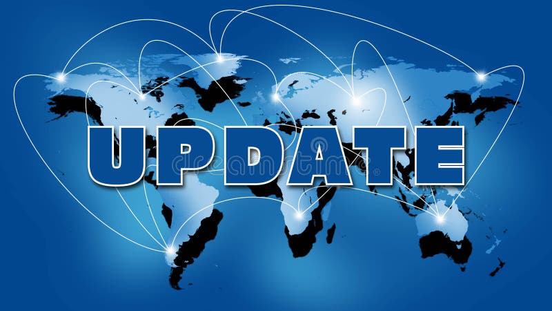 World Update stock illustration. Illustration of support - 9467085