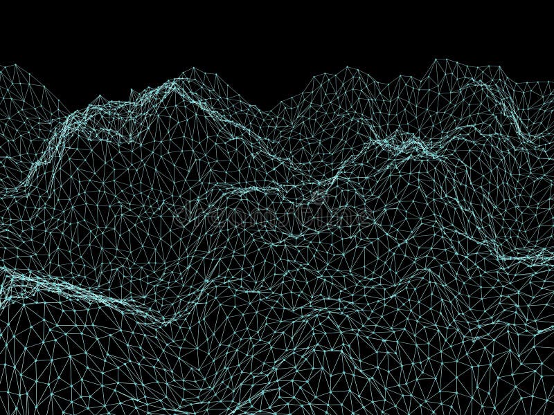 Abstract digital concept stock illustration. Illustration of industry ...