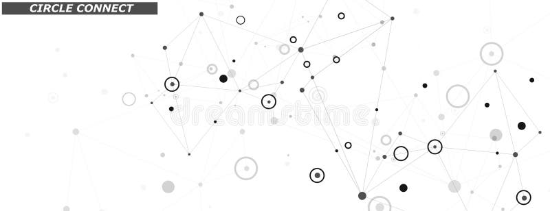 Abstract Digital Connection for Concept Design. World Communication ...