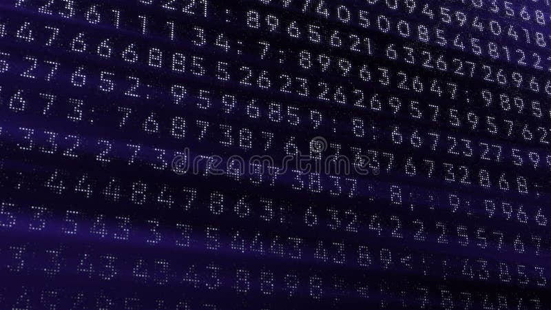 Moving Numbers stock illustration. Illustration of dynamic - 25527844