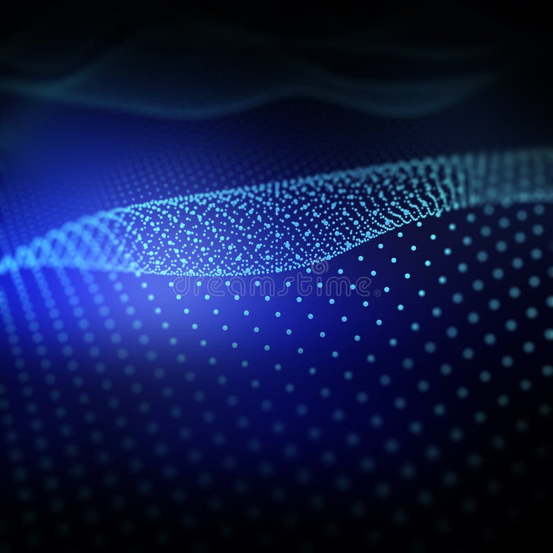 Abstract Digital Connections Background Stock Illustration ...