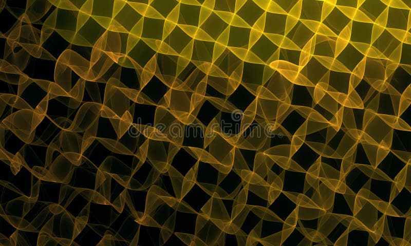 Abstract Digital 3d Pattern or Texture of Wavy Square Net, Veil or ...