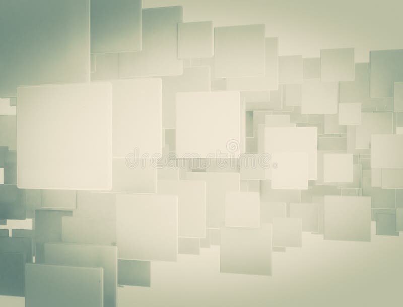 Abstract 3d squares stock illustration. Illustration of modern - 38355092