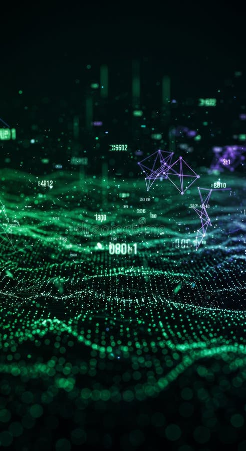 Abstract Digital Data Flow Visualization Stock Illustrations – 76,504 Abstract Digital Data Flow ...