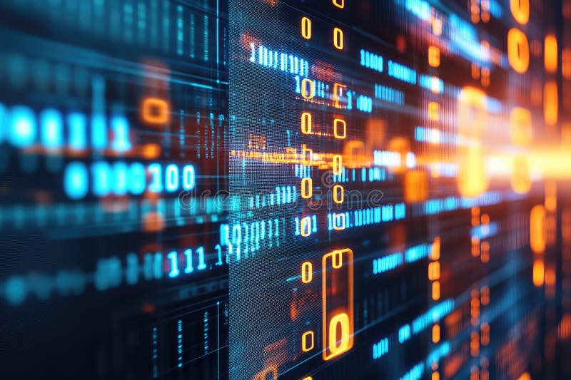 AI-Generated Digital Stream Stock Photo - Image of innovation ...