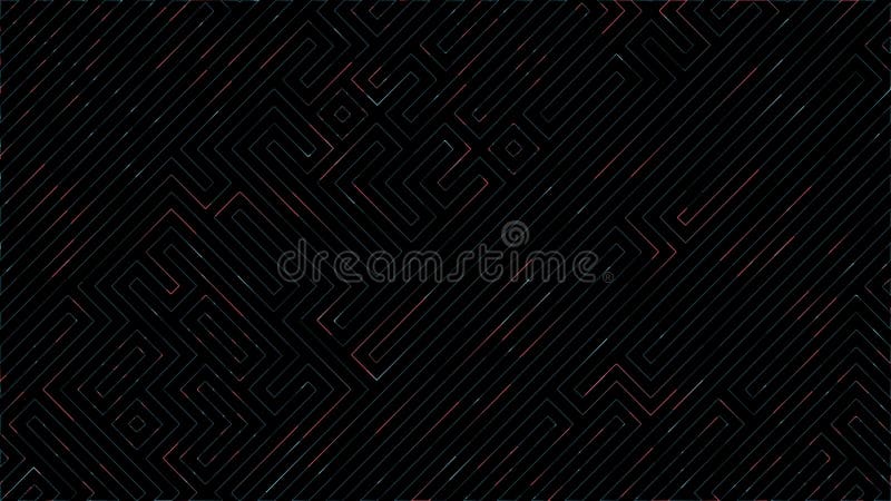 Abstract Digital Data Transfer with Colorful Vertical Lines on Black ...