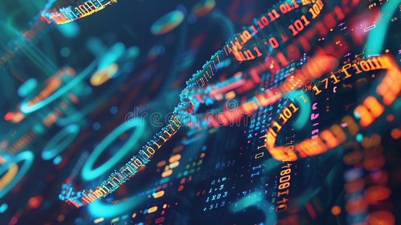 Abstract Digital Data Visualization Stock Illustration Illustration Of Visualization Modern