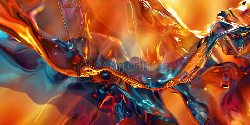 Abstract Digital Design Background, Digital Art Abstract Background ...