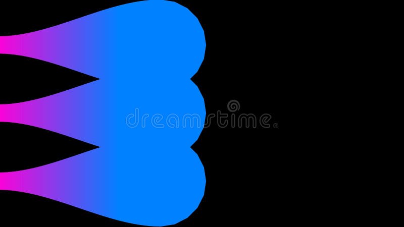 Abstract Digital Design Multiple Color Blend Pattern Background Stock ...