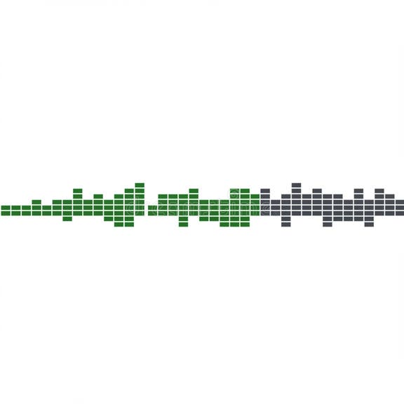 An Abstract Digital Design Resembling a Soundwave or Equalizer Pattern, Featuring a Stock ...