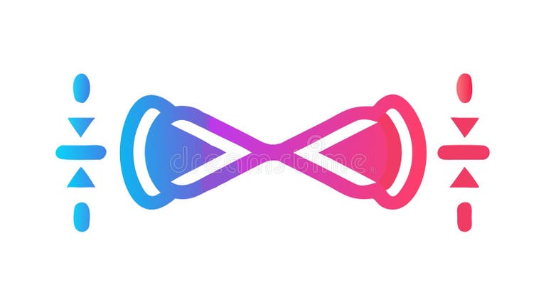 Abstract Digital Distortion and Signal Interference, Vector Design ...