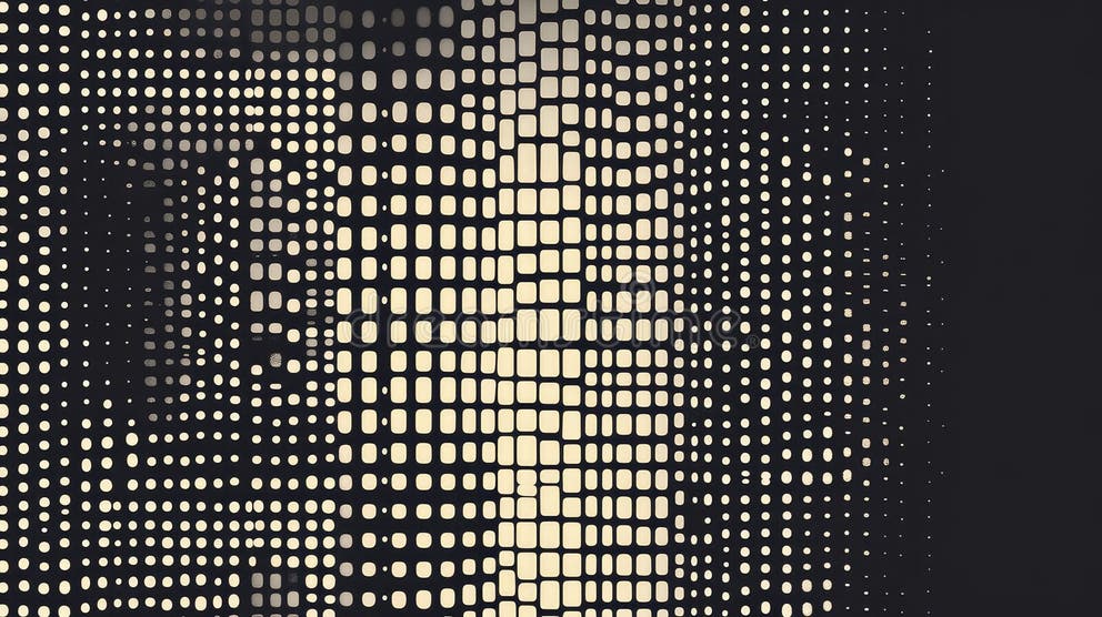 Abstract Digital Dot Matrix Gradient Background for Modern Design ...