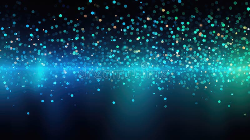 Abstract Digital Dots Background Stock Illustration - Illustration of ...