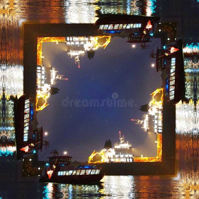 Abstract Digital Edited Color Photography Stock Photo - Image of ...