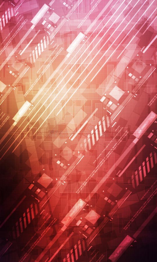 Abstract Digital Enterprise Background Design Stock Illustration ...