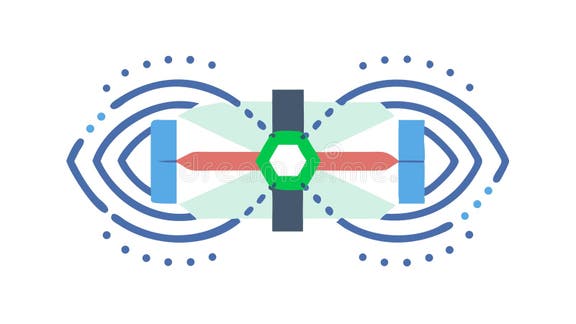 Abstract Digital Eye, Data Surveillance and Technological Insight ...