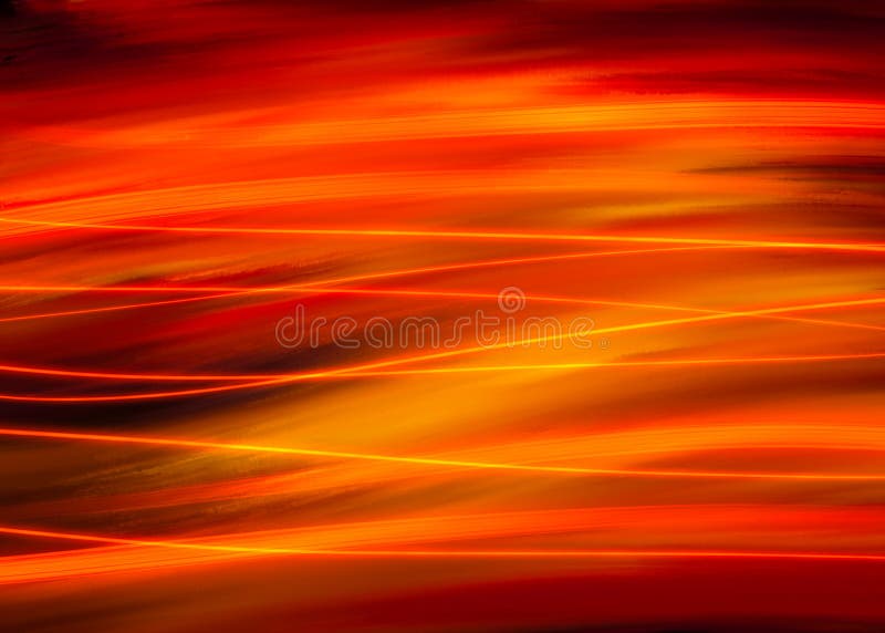 Abstract Digital Fire Flames Painting Stock Photo - Image of brush ...
