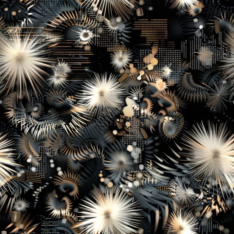 Elegant Black Gold Fireworks Display Stock Photos - Free & Royalty-Free ...