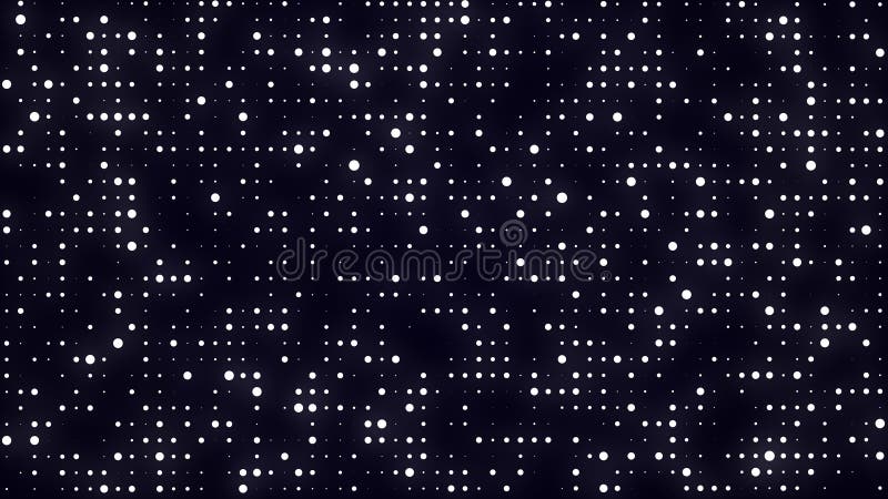 Abstract Digital Flow Particles Cyber Network Connection Background Big Data Visualization