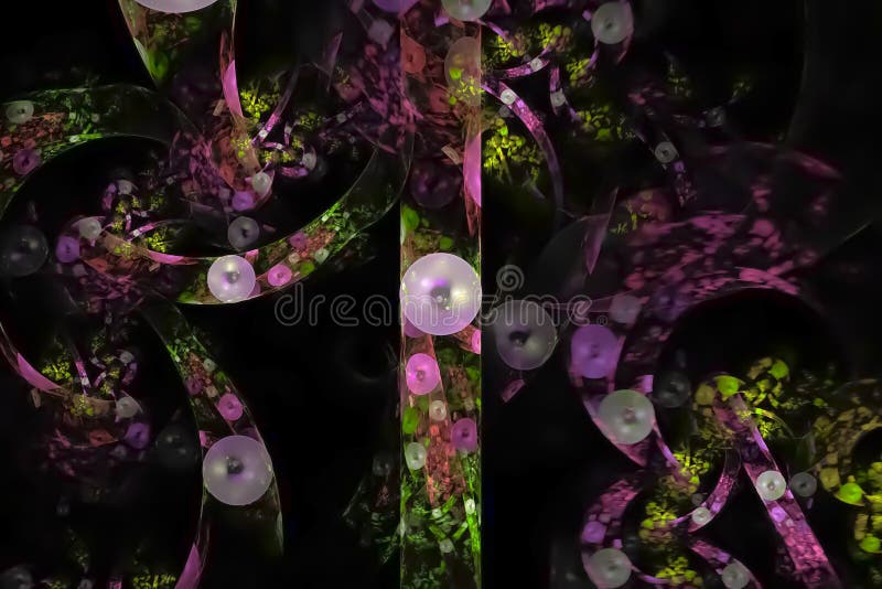 Abstract Digital Chaos Fractal Fantasy Creativity Illusion Motion Magic ...