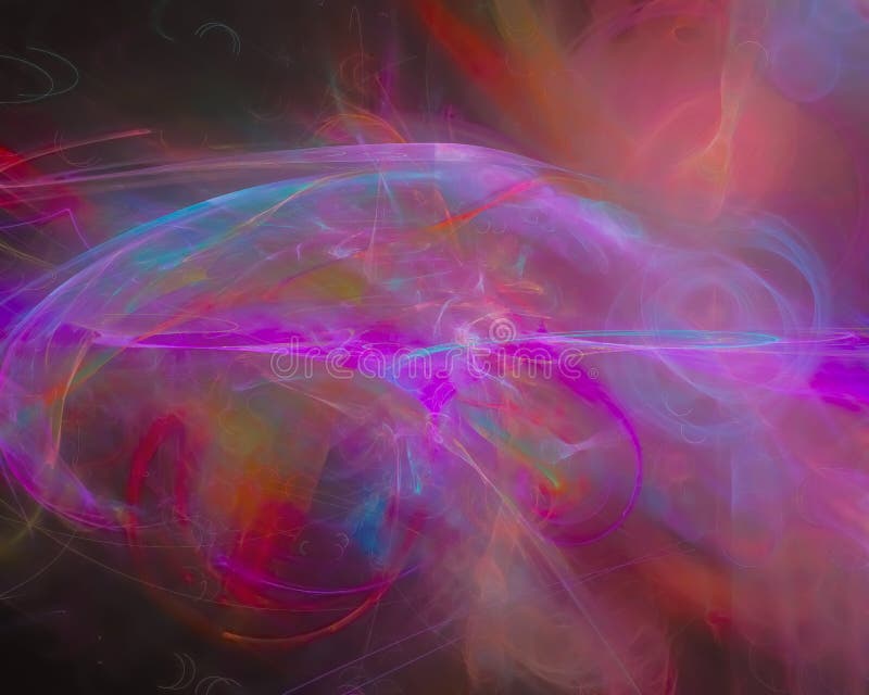 Abstract Digital Fractal Texture , Effect Design Template , Disco ...