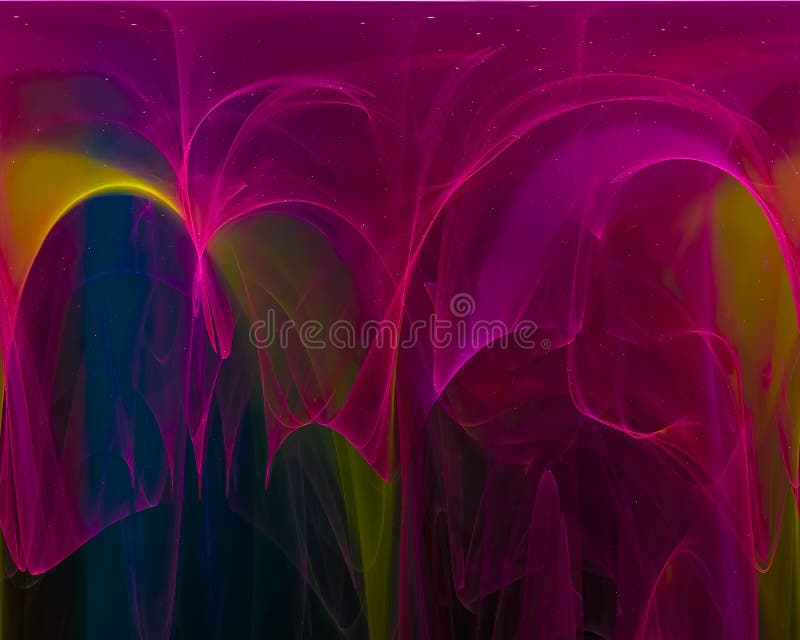 Abstract Digital Fractal, Science Fantasy Design Cosmic, Backdrop ...