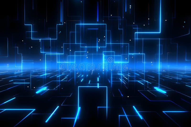 Abstract Digital in Futuristic Technology Design and Digital Motion by ...