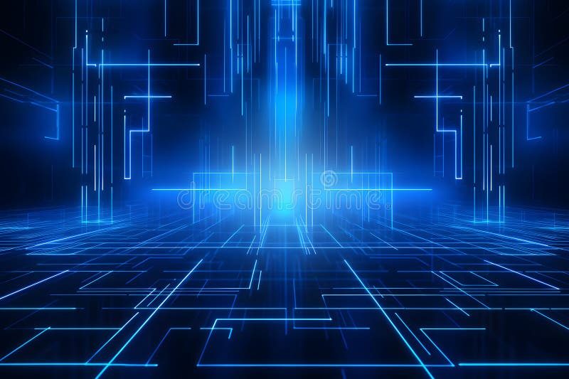 Abstract Digital in Futuristic Technology Design and Digital Motion by ...