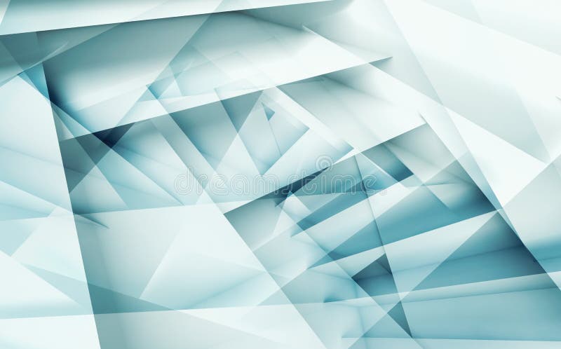 Abstract Digital Geometric Background 3d Art Stock Illustration ...