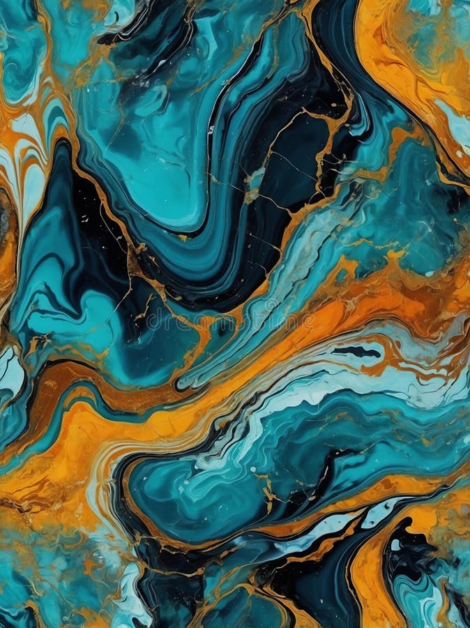 Abstract Digital Glass Painting Marble Theme for Backg Ai Generated ...