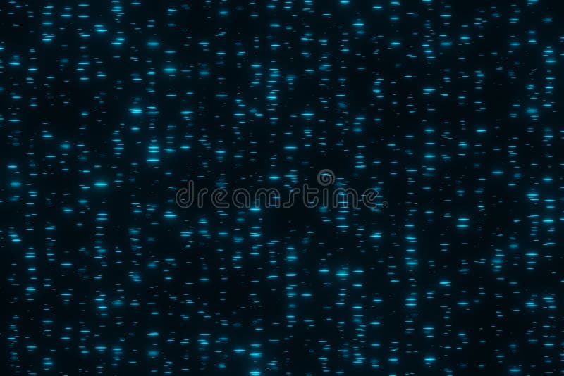 Abstract Digital Glowing Matrix Blue Light Streaks Moving Techno ...