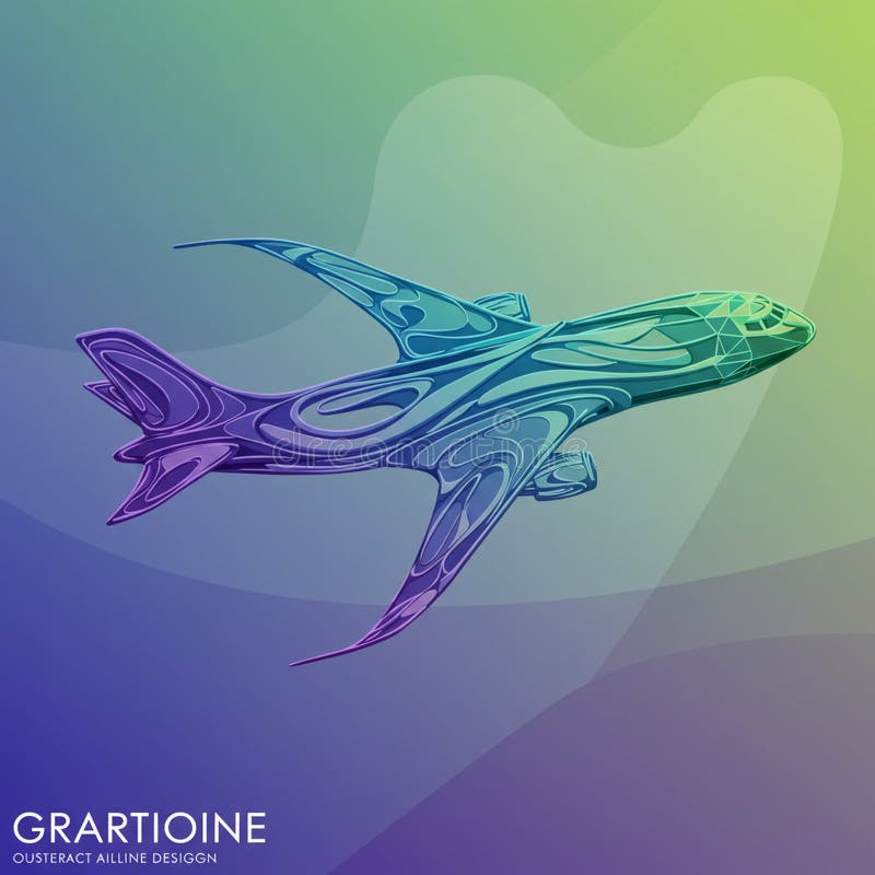 Stylistic Airplane Stock Illustrations – 14 Stylistic Airplane Stock ...