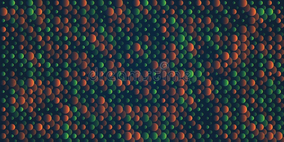 Abstract Digital Illustration Featuring a Pattern of Glowing Red and ...