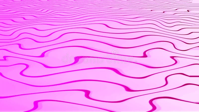 Abstract Pink Wave Pattern stock video. Video of style - 341907323