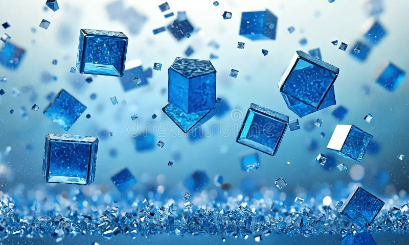 Ice Cubes Falling 4k Footage Stock Video - Video of cold, solid: 249860117
