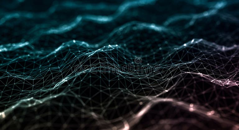 Green Infinity Symbol with Leaves Integrated into the Design. the ...