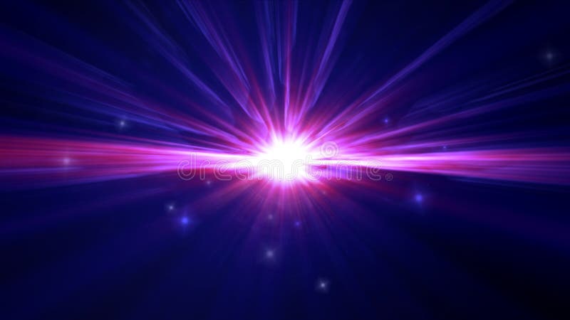 Abstract of Digital Lens Flare Background Stock Illustration ...