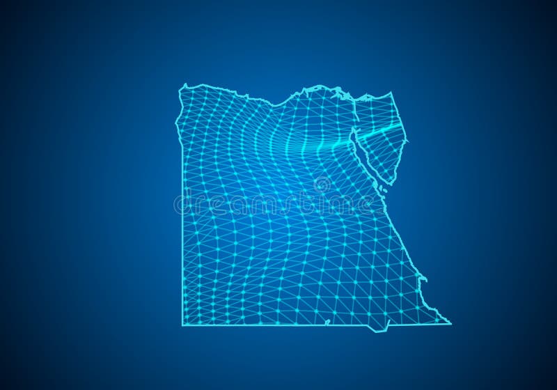 Digital Egypt logo. stock vector. Illustration of abstract - 179373086