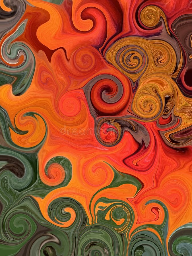 Redâ€™n Green stock illustration. Illustration of abstract - 221055986