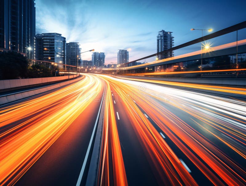 Abstract Digital Modern City with Infrastructure and Digitalizatio ...