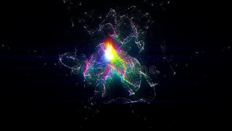 An Abstract Digital Motion Background Perfect for Corporate Slideshows ...