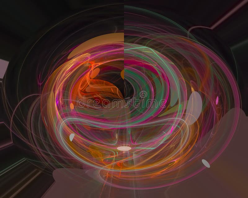 Abstract Digital Motion Effect Elegance Render Effect Dynamic Shape ...